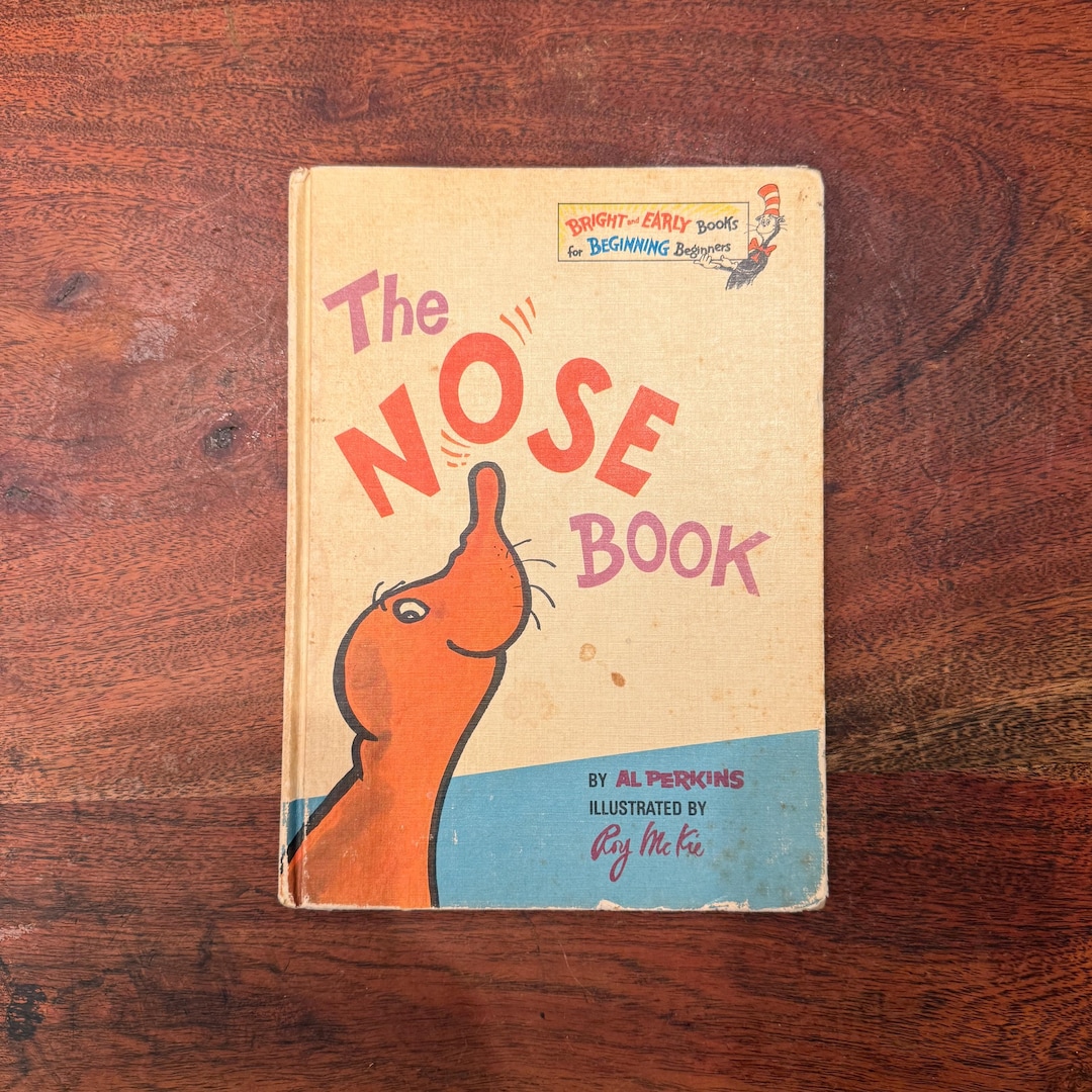 Vintage C. 1970 the Nose Book Hardback Children's Storybook by Al ...