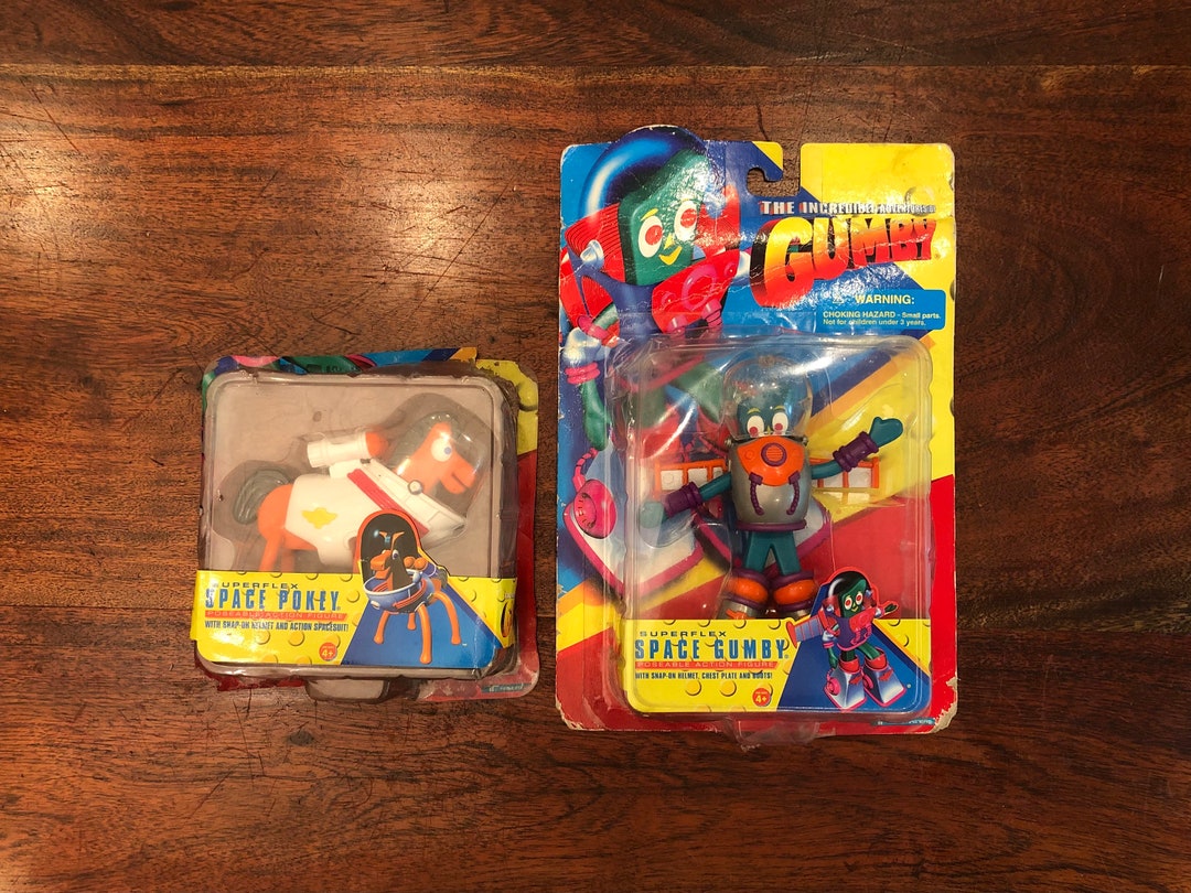 Vintage C. 1996 the Incredible Adventures of Superflex Space Gumby ...