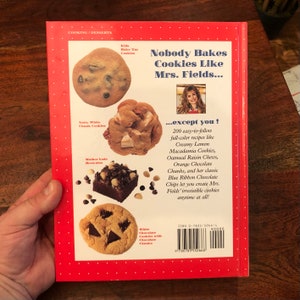 Vintage C. 1996 Mrs. Fields Best Ever Cookies Recipe Hardback Book by ...