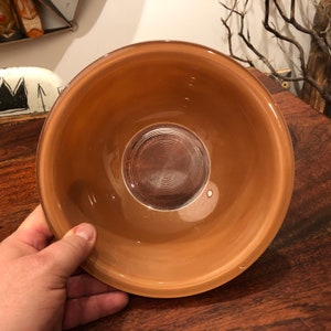 Vintage PYREX Corning Terra Cotta Color 1.5 L Glass Mixing / Serving ...