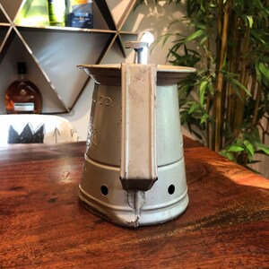 Antique 1930's Brooking Service Station 1/4 Gallon Steel Oil Can No. B ...