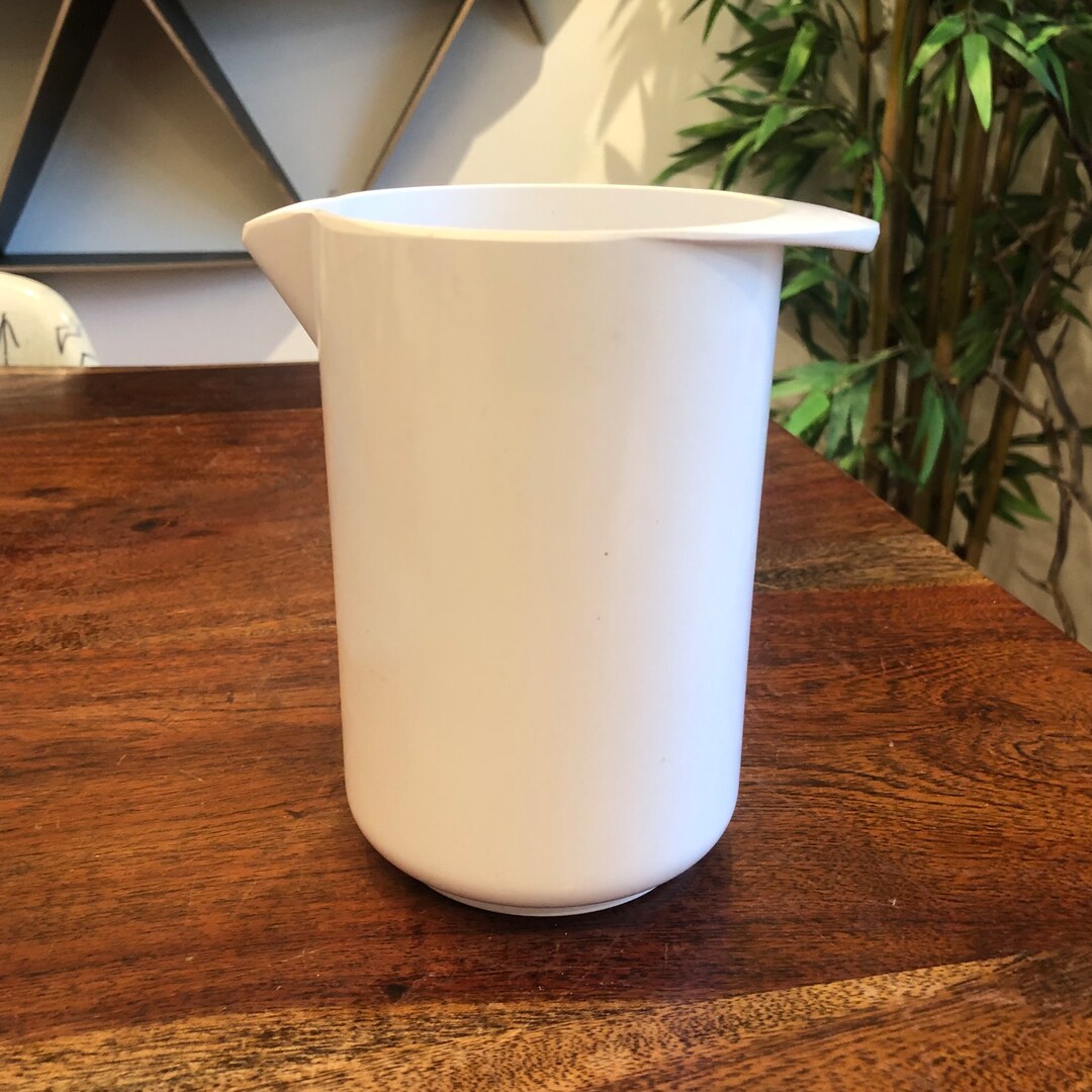 Vintage 1970's Rosti White Mepal Melamine Danish Modern 40 Oz. Pitcher ...
