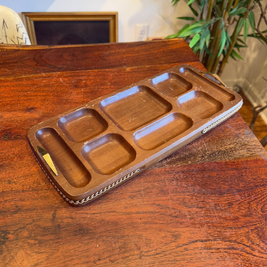 Vintage 1960's Hollywood Regency SWANK Valenteer Men's Valet Tray ...