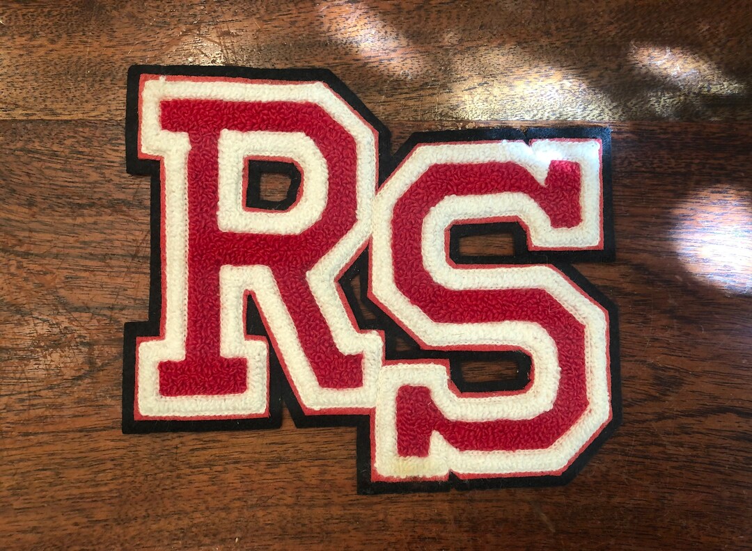 Vintage Chenille RS High School Letterman's Patch - Etsy