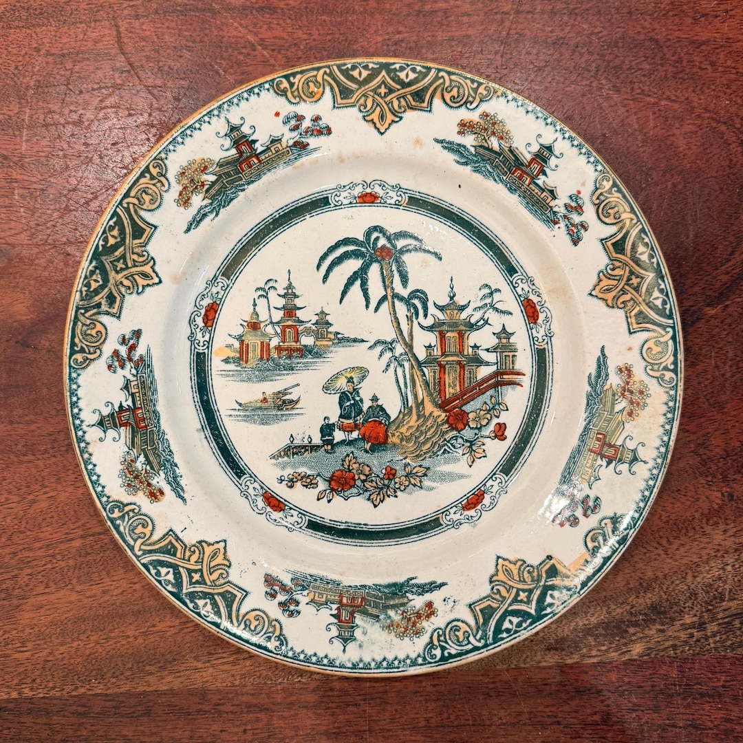 Antique 1890's Royal Sphinx Factory of Petrus Regout & Co. Honc Pattern ...