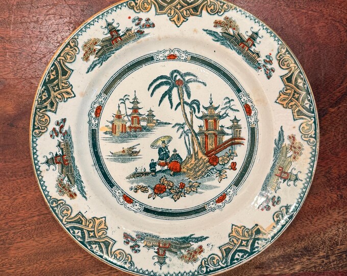 Antique 1890's Royal Sphinx Factory of Petrus Regout & Co. Honc Pattern ...