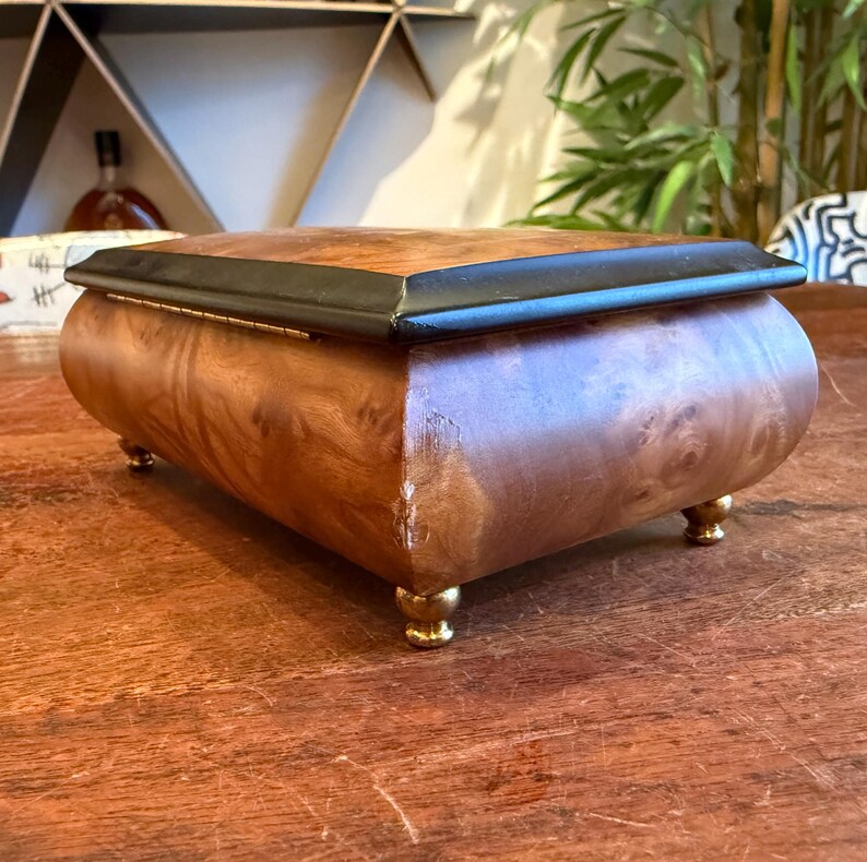Vintage Sorrento Italy Gargiulo & Januzzi Pazza Tasso Inlaid Wood Music ...