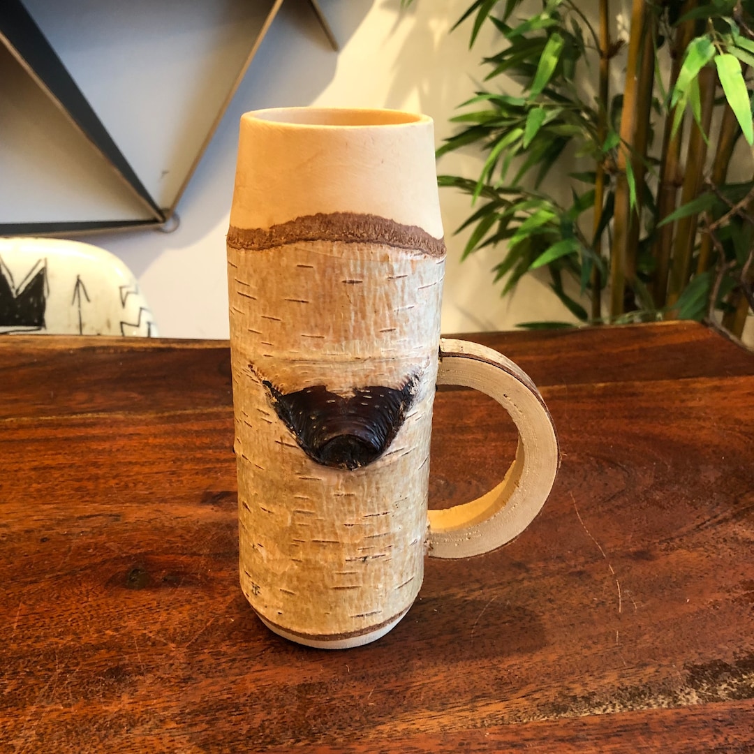 Vintage C. 2000 Helsinki Finland Signed & Hand Made Turned Birch Tree ...