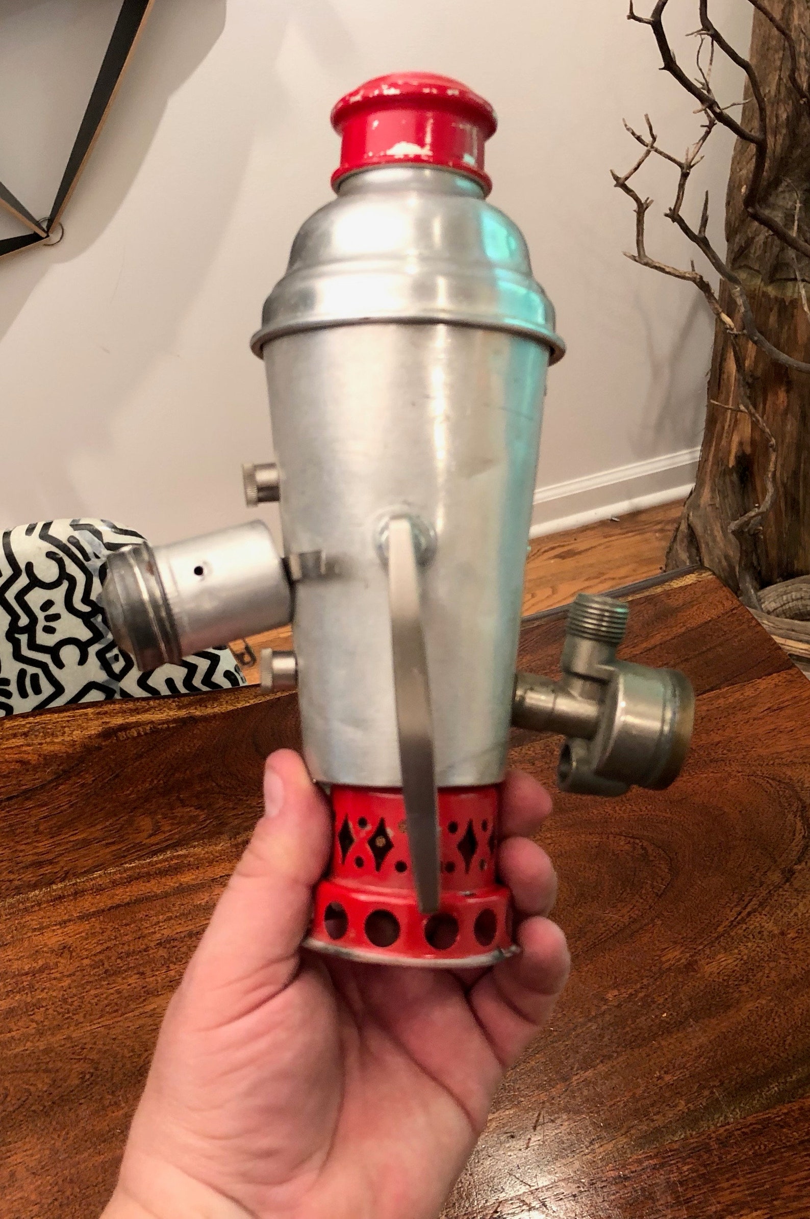 Sale Mid Century Aluminum Soda Fountain Mixer Part Vintage - Etsy