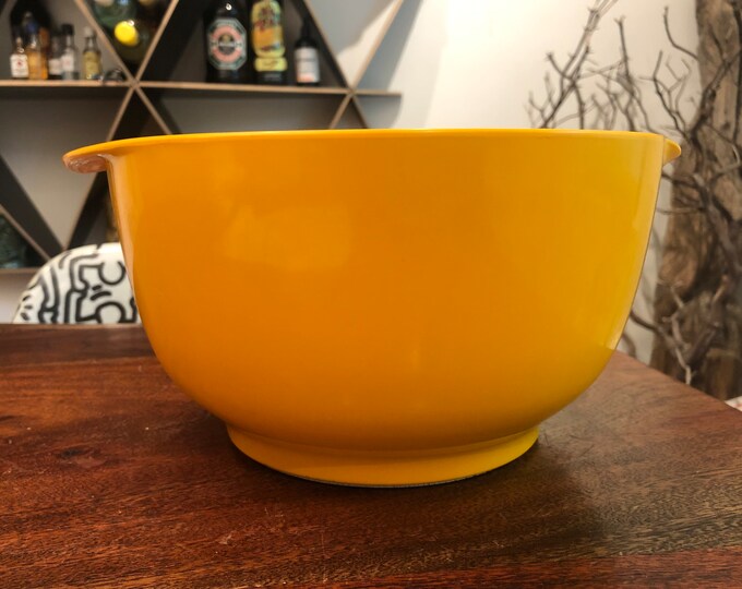 Vintage Rösti DENMARK Danish Modern Yellow 4L Mepal-service Mixing Bowl ...