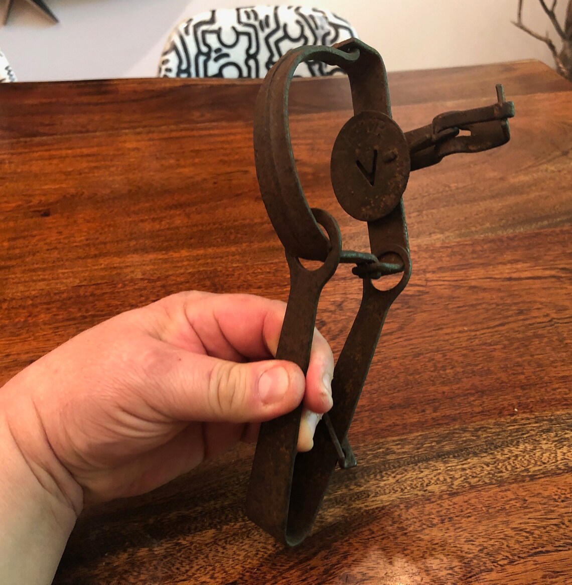 Antique Rusted Steel Oneida Victor Small Game Trap Antique | Etsy