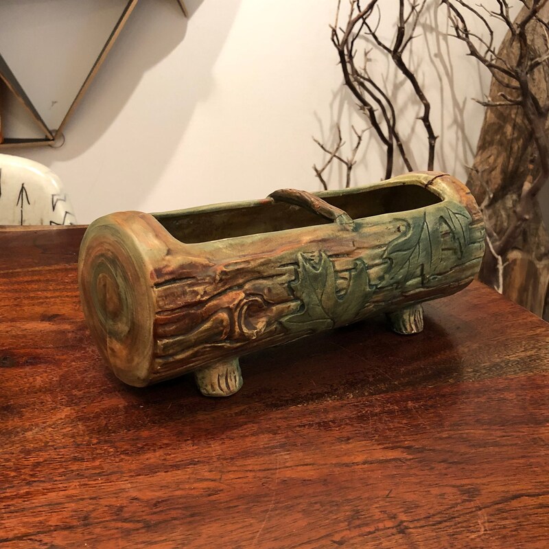 Log Planter - Etsy