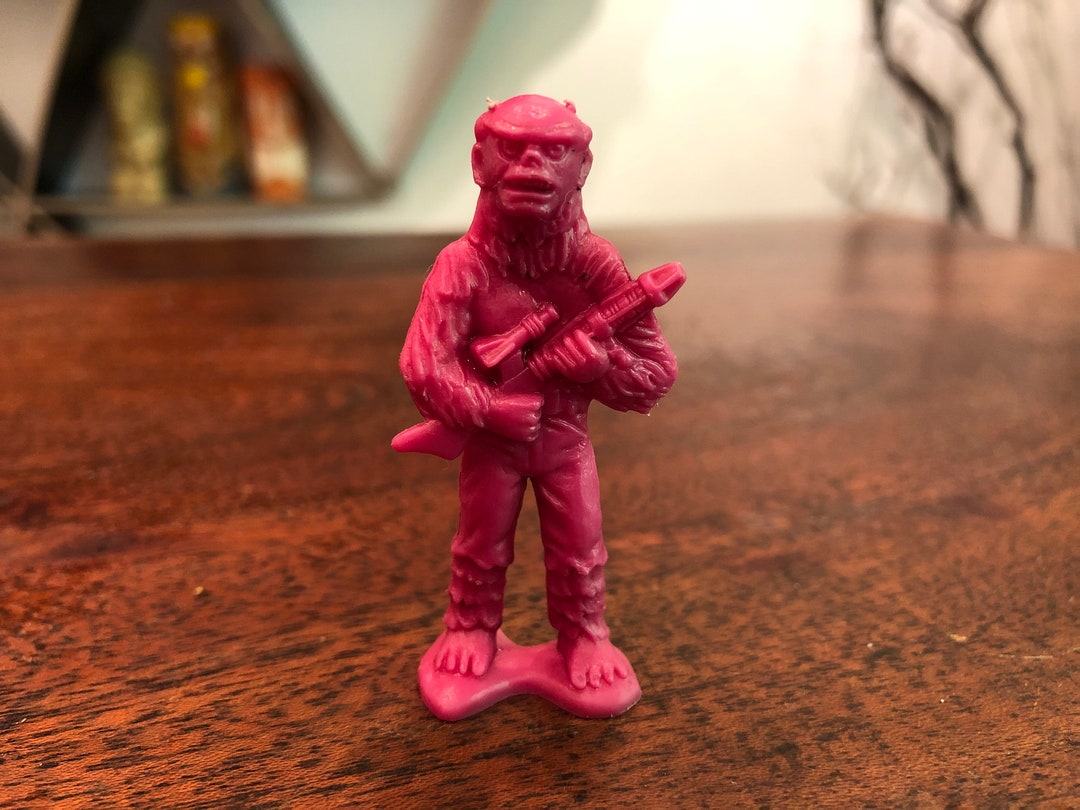 Vintage 1970's TIM-MEE TOYS Galaxy Laser Team Miniature Hot Pink Outer ...