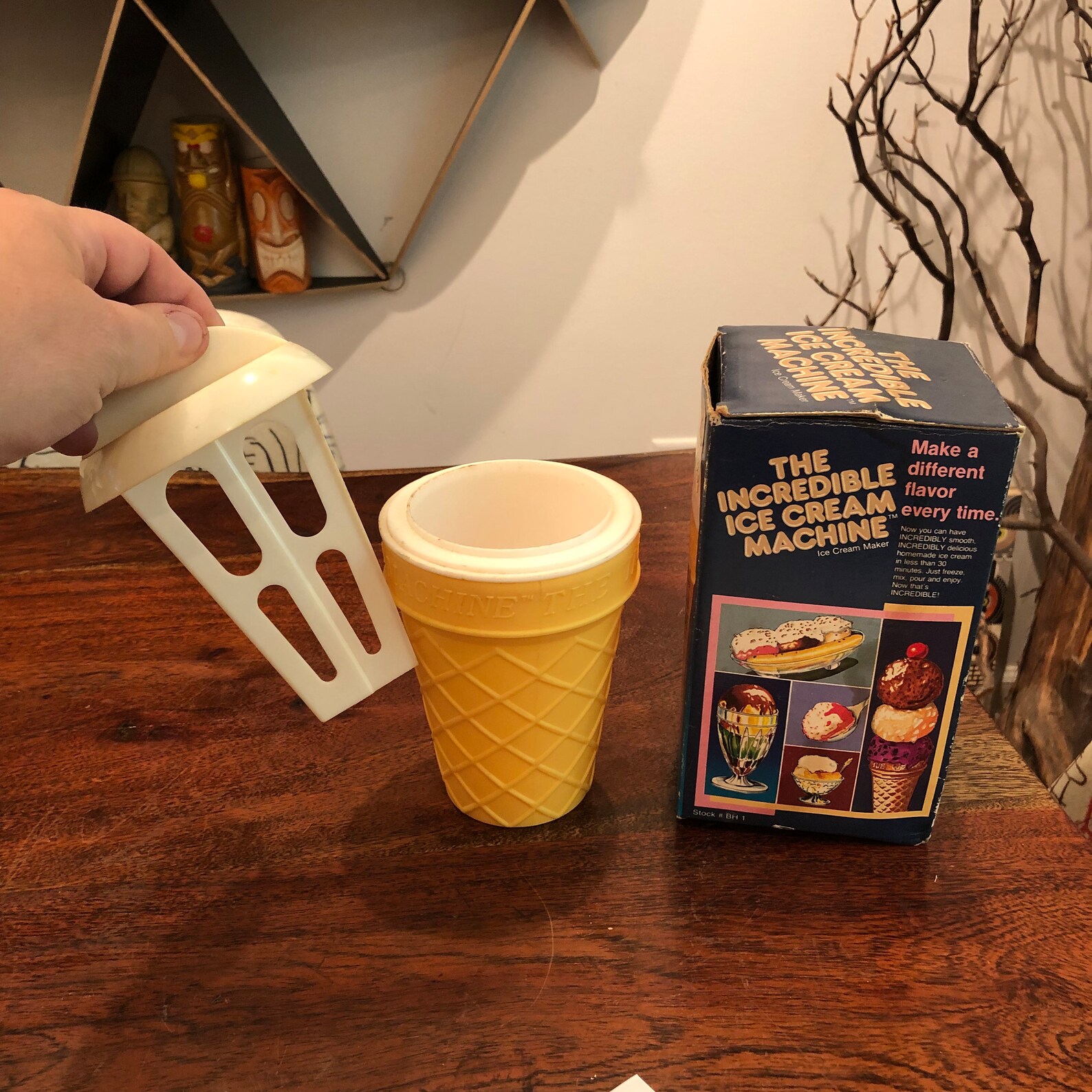 Vintage C. 1986 the Incredible Ice Cream Machine in Box With ...