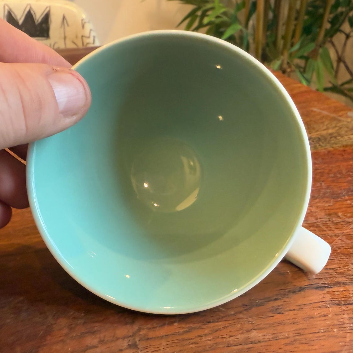 Mid Century C. 1958 Ben Seibel Informal China Iroquois Bombay Pattern Ceramic 6 Oz. Teacup ...