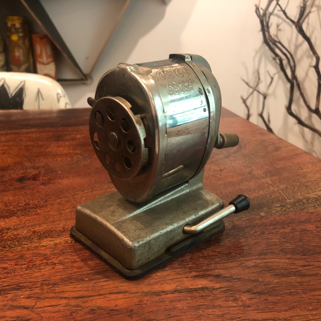 Vintage 1940's Art Deco BOSTON Vacuum Mount Steel - Etsy