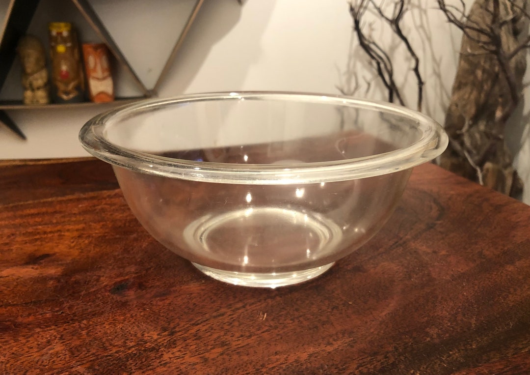 Vintage Pyrex 323 Clear 1.5 Liter Glass Mixing Bowl by Corning Vintage ...