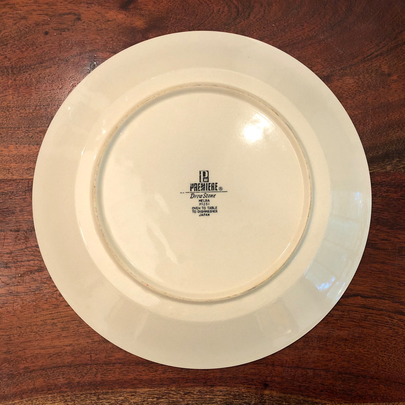 Vintage 1970's Premiere Durastone Melba 12.25 Serving Platter With ...
