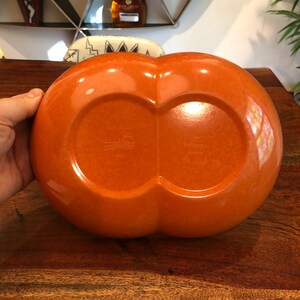 Mid Century 1960's Melmac Color-flyte Orange Divided Serving Bowl by ...
