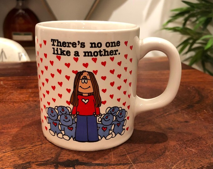 Vintage C. 1983 CATHY There's No One Like A Mother Comic Strip 10 Oz ...