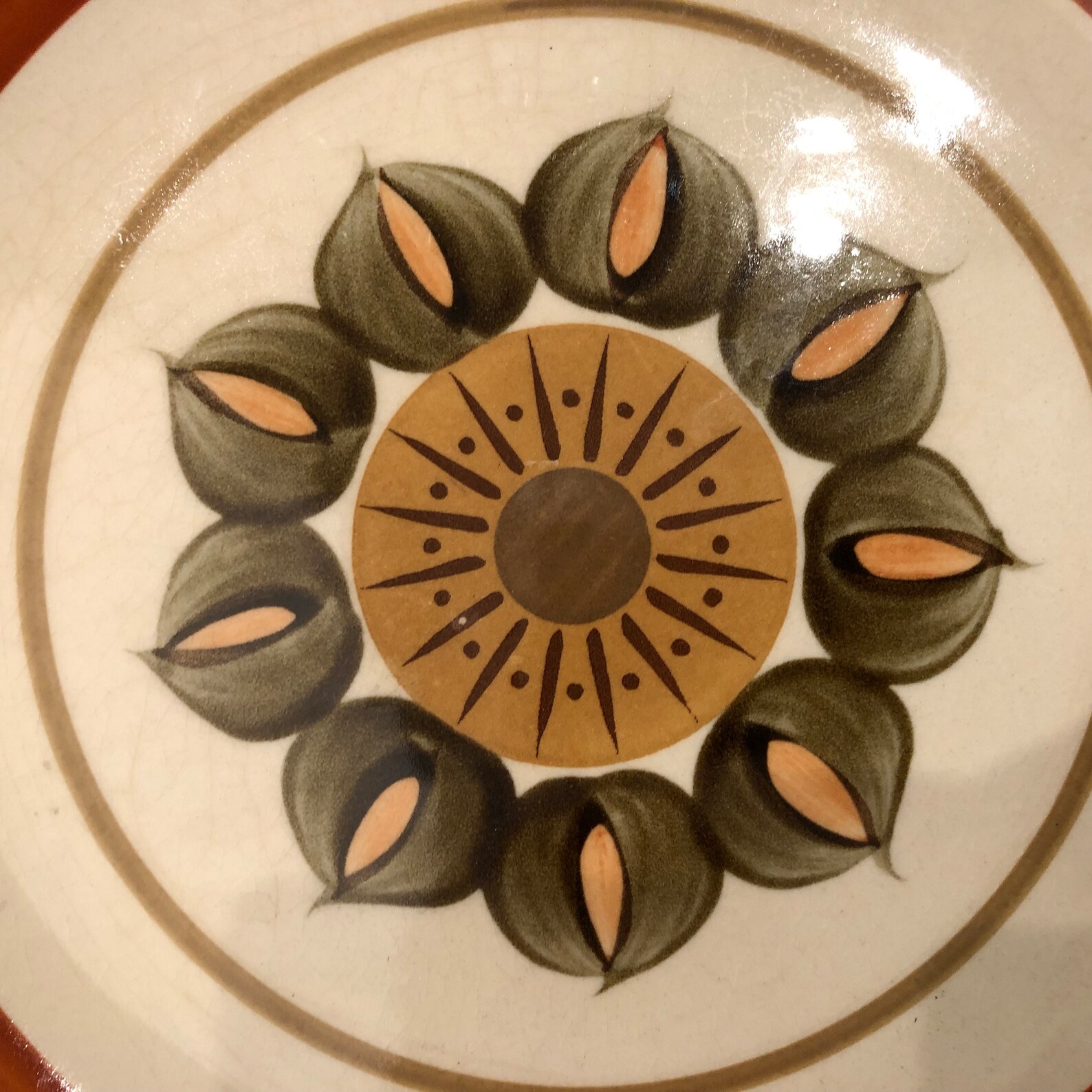 Vintage 1970's Premiere Durastone Melba 12.25 Serving Platter With ...