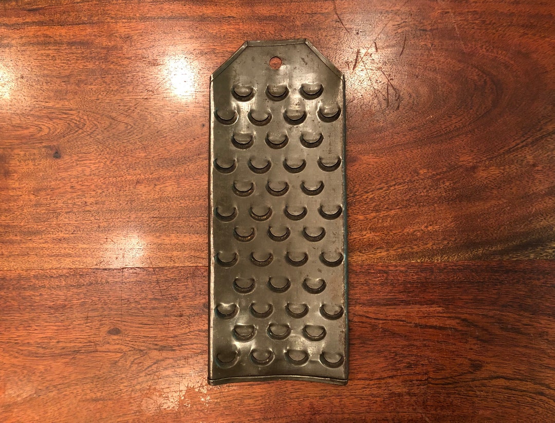 Antique Metal Cheese Grater - Antique Farmhouse Kitchen Decor - Antique ...