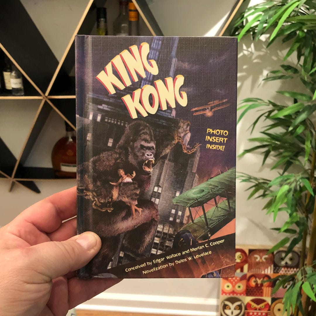 Vintage King Kong Hardback Book - 219 Pages - Novelization by Delos W ...