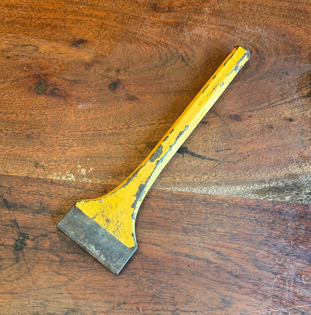 Vintage STANLEY Tools Steel Mason's Chisel - Model 4-18-294 - Metal ...