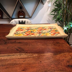 Vintage Italian Pressed Hardened Wood Pulp Ambrosia Fruit Themed ...