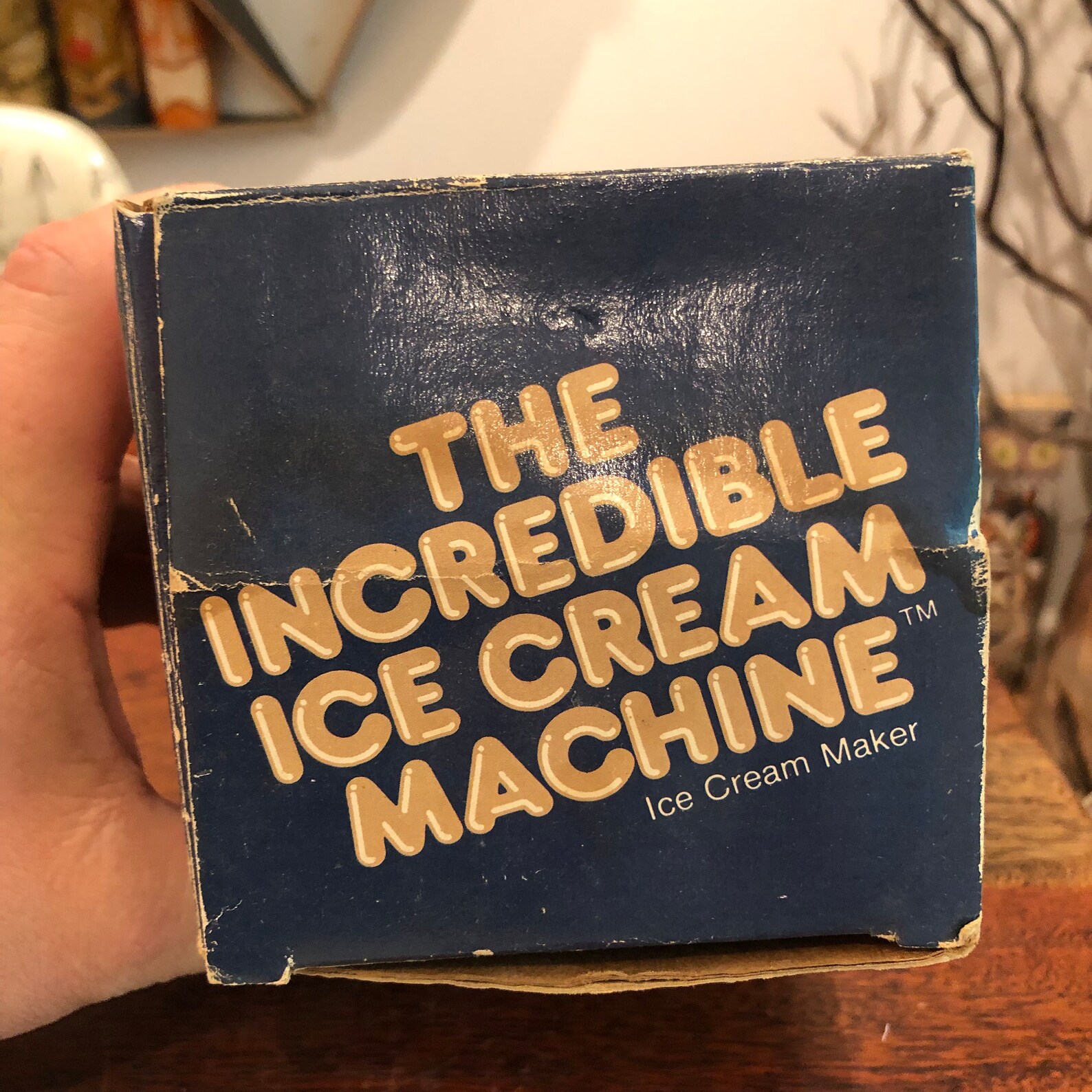 Vintage C. 1986 the Incredible Ice Cream Machine in Box With ...
