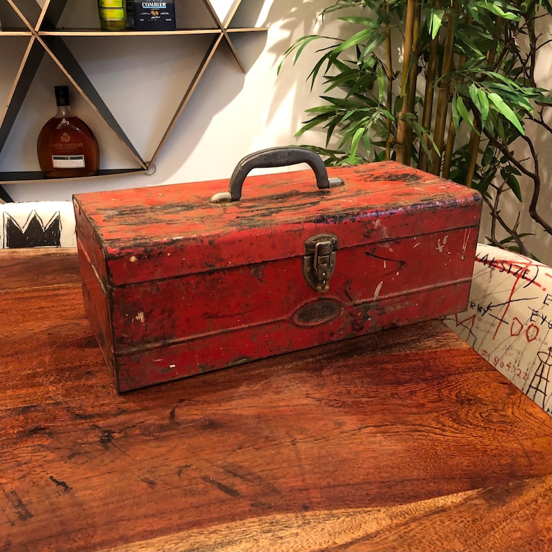 Antique Tool Box - Etsy