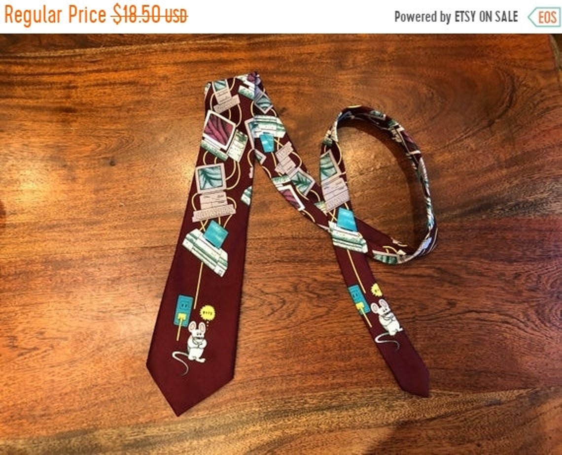 Sale Vintage 1990's Computer Mouse Men's Polyester | Etsy