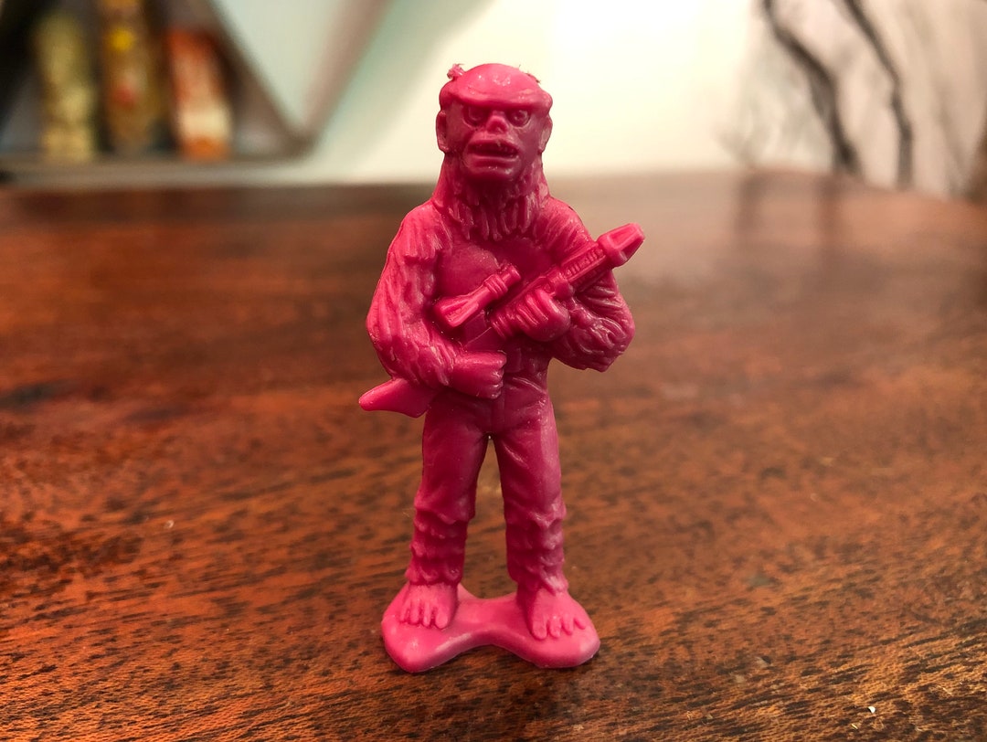 Vintage 1970's TIM-MEE TOYS Galaxy Laser Team Miniature Hot Pink Outer ...