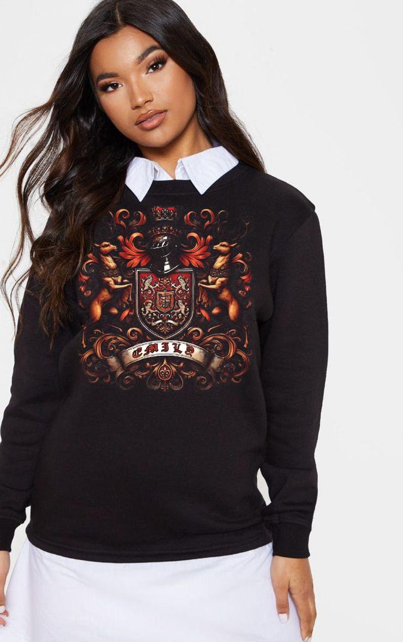 Personalized Family Crest Art, Custom Heraldic Emblem, Unique Coat of ...