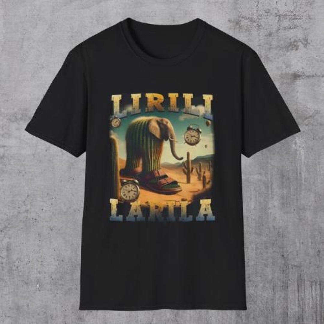 Lirili Larila Funny Italian Brainrot Meme T-shirt - Etsy