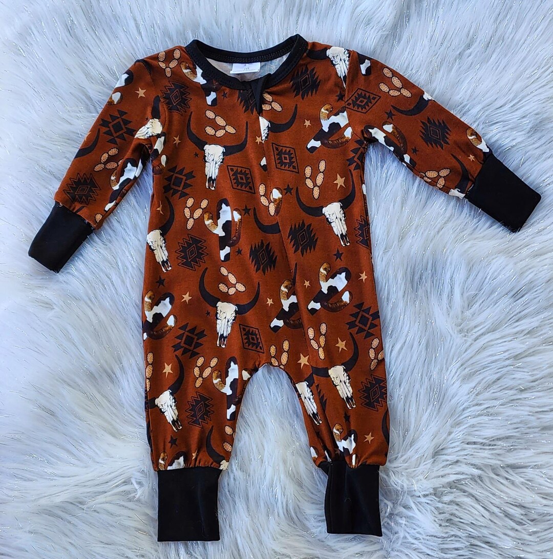 Cowboy Bamboo Sleeper - Etsy