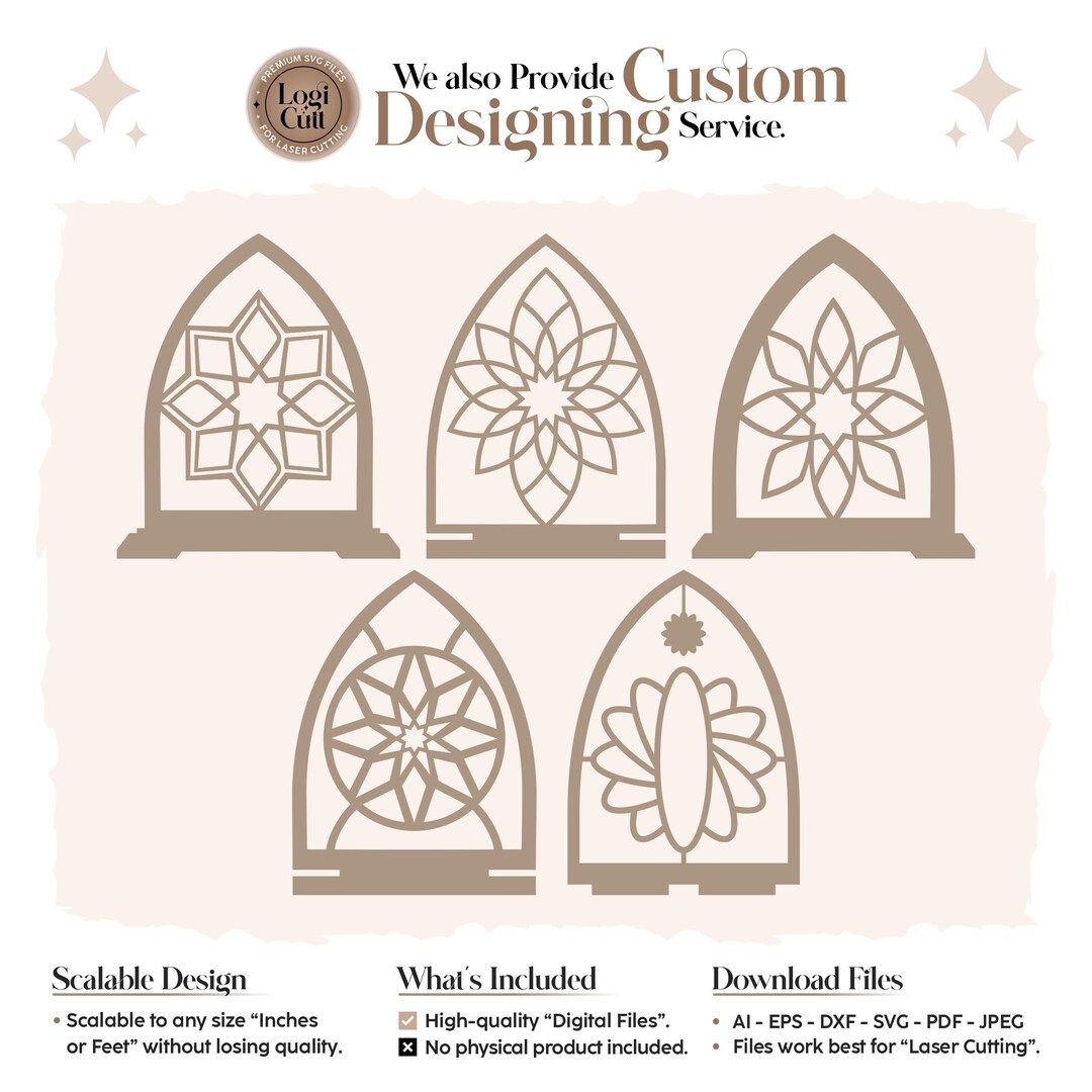Islamic Table Arch SVG, Laser Cut Files (digital Download) - Etsy