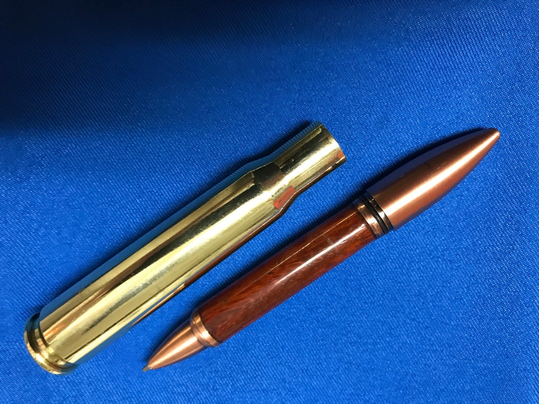 50 Caliber Cartridge Rollerball Flip Pen - Etsy
