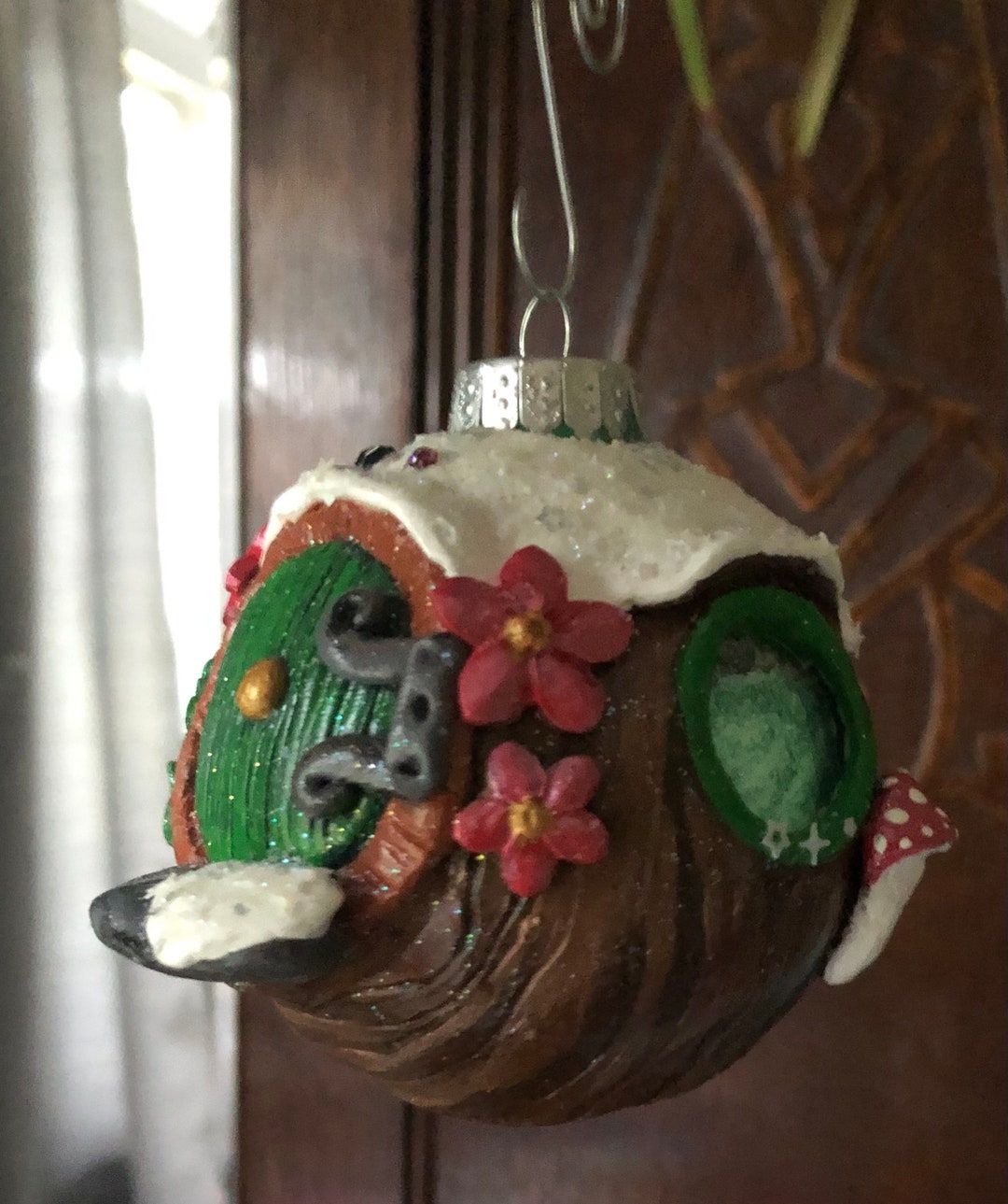 Hobbit Ornament, Made to Order, Round Door, Christmas, Hobbit - Etsy