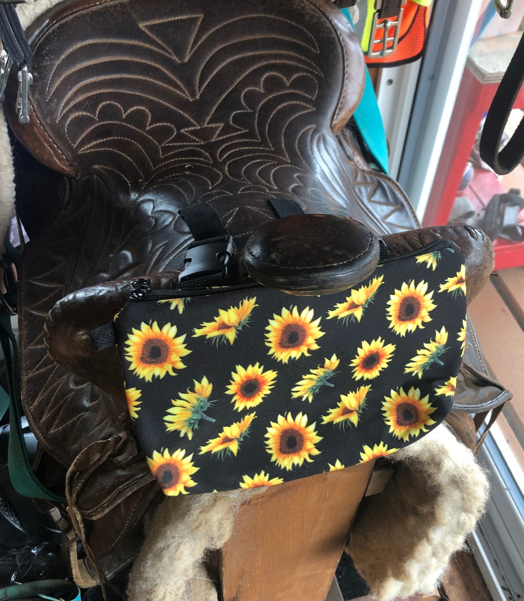 Pommel Pouch, Saddle Sack, Western Saddle Bag, Horse Ride, Trail Snacks ...