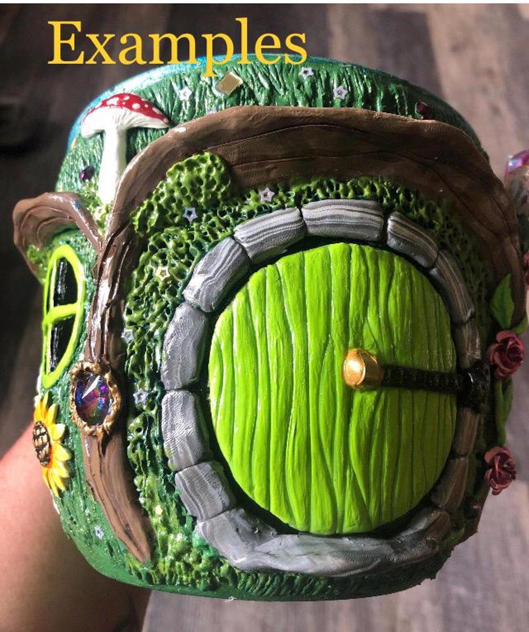 CUSTOM, Your Choices, Made to Order, Hobbit, Planter, Hobbit Door ...