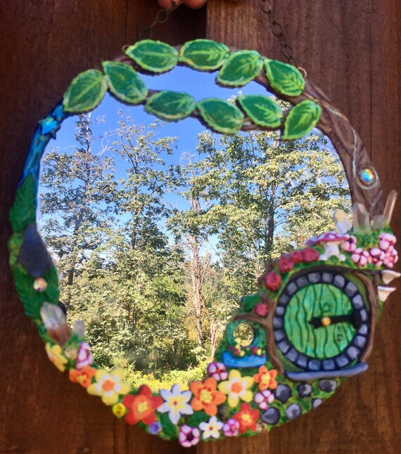 Hobbit Mirror Shire Round Door Wizard Bilbo Frodo - Etsy