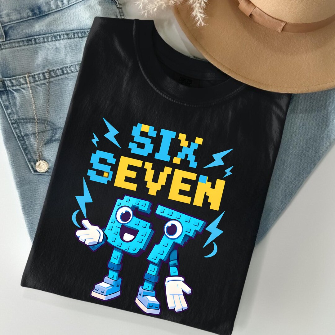 Six Seven Brainrot Italian Meme Shirt, Gamer Humor Tee - Etsy UK