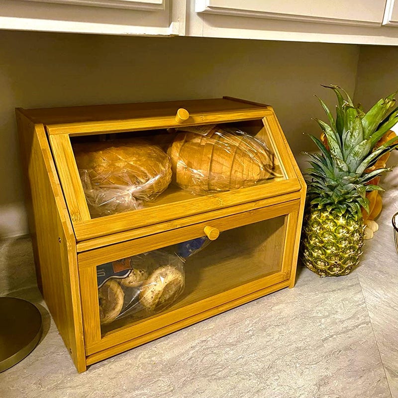 Vintage Bread Box - Etsy