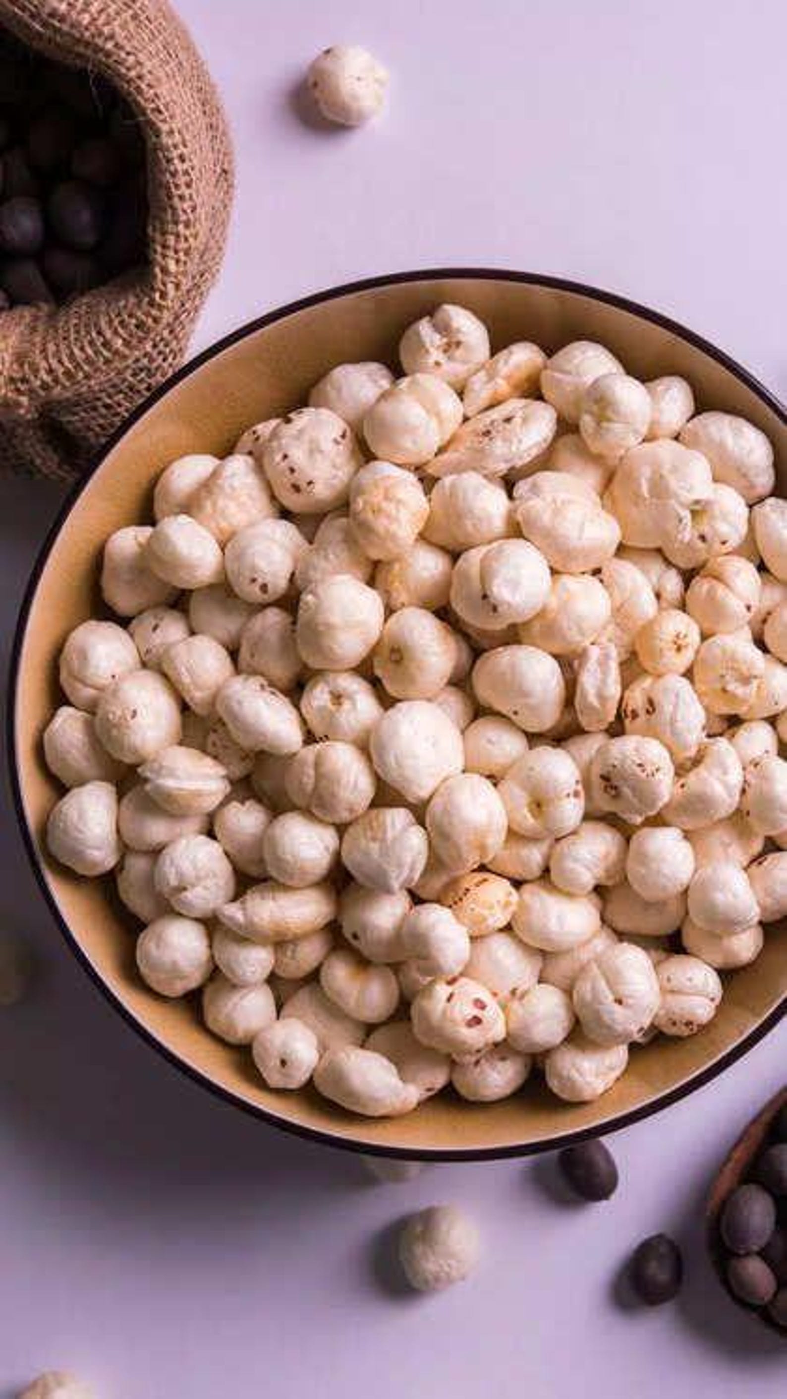 Premium Makhana Fox Nuts | Roasted Lotus Seeds | Healthy Indian Snack ...