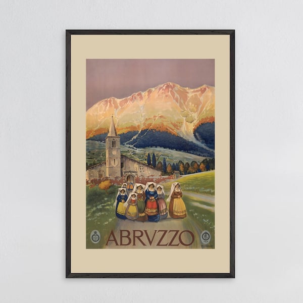Abruzzo Italy Poster - Etsy