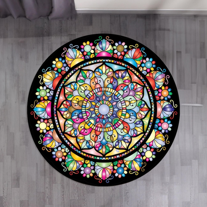 Mandala Rug - Etsy Australia