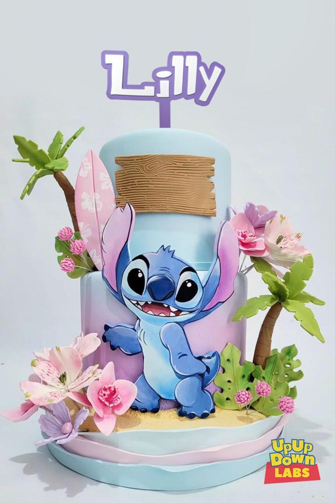 Hawaiian Themed Cake Topper Aloha Birthday Island Birthday Party ...