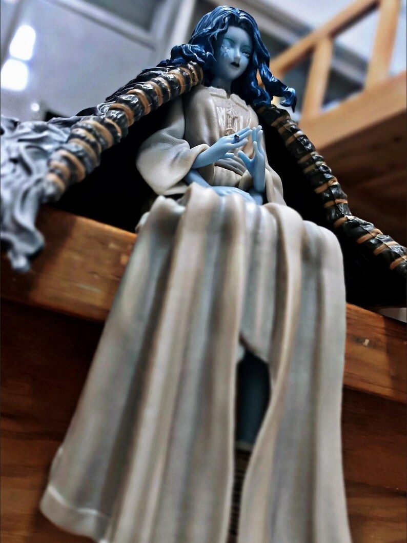 Elden Ring Ranni Figure Resin Statue Desk Decor RPG Gamer Gift Fantasy ...