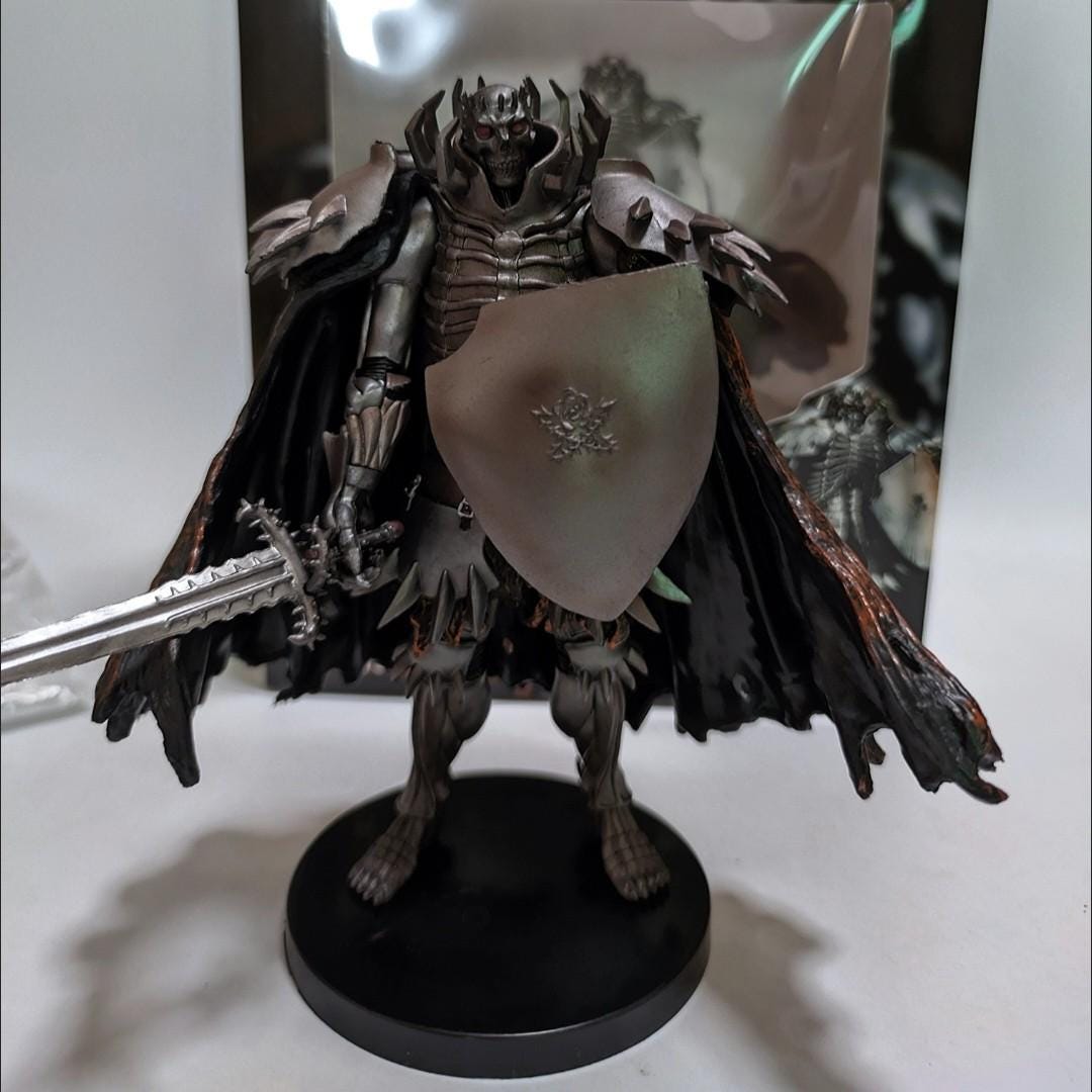 Berserk Skull Knight Figure | Anime Collectible Statue for Display ...